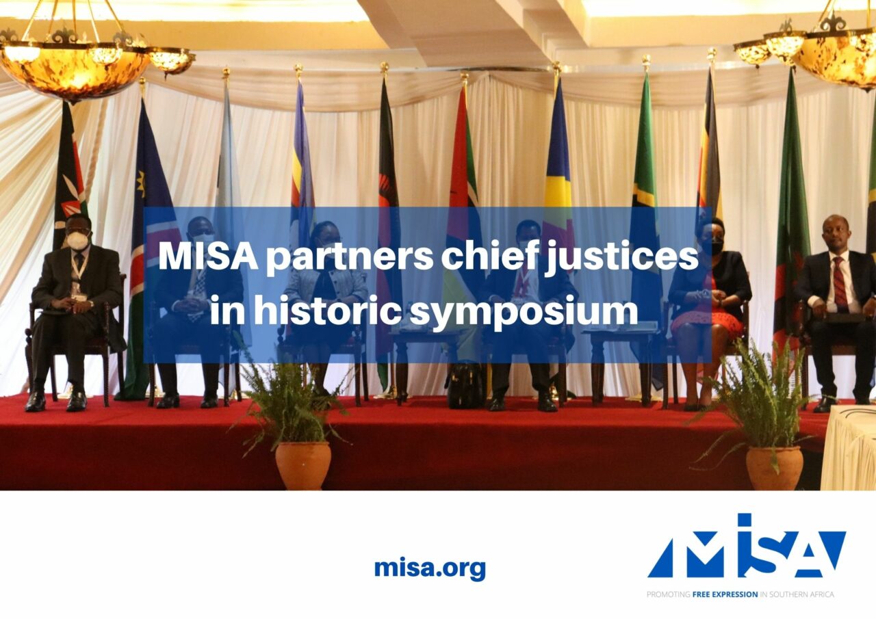 MISA partners chief justices in historic symposium | MISA Regional